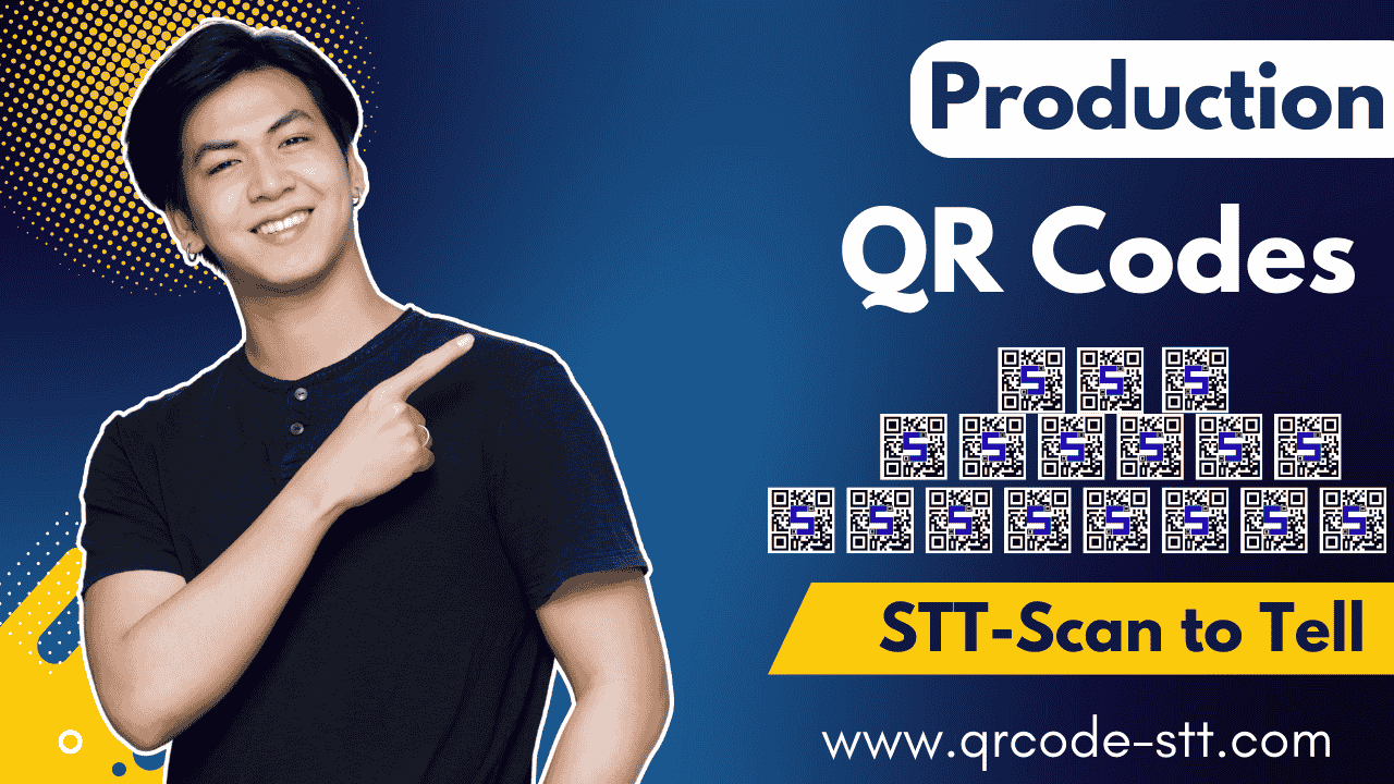 Bulk QR Code generator for entire production - STT-QR Codes